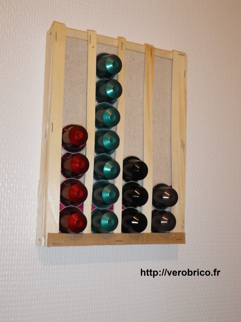 Distributeur à capsules Nespresso n°2 | Le coin bricolage de Vérobrico